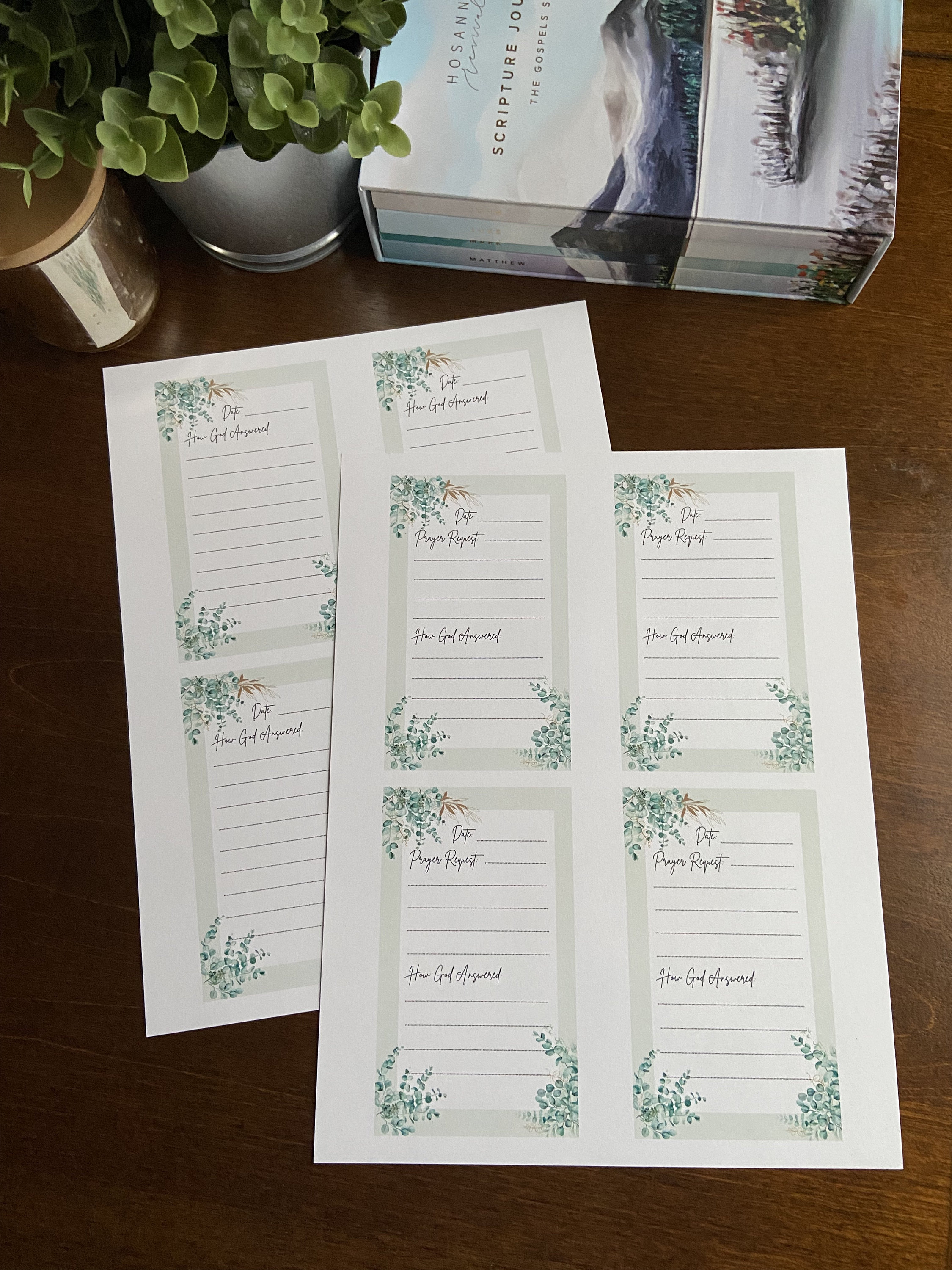 Prayer Cards: Kelly Design - Etsy