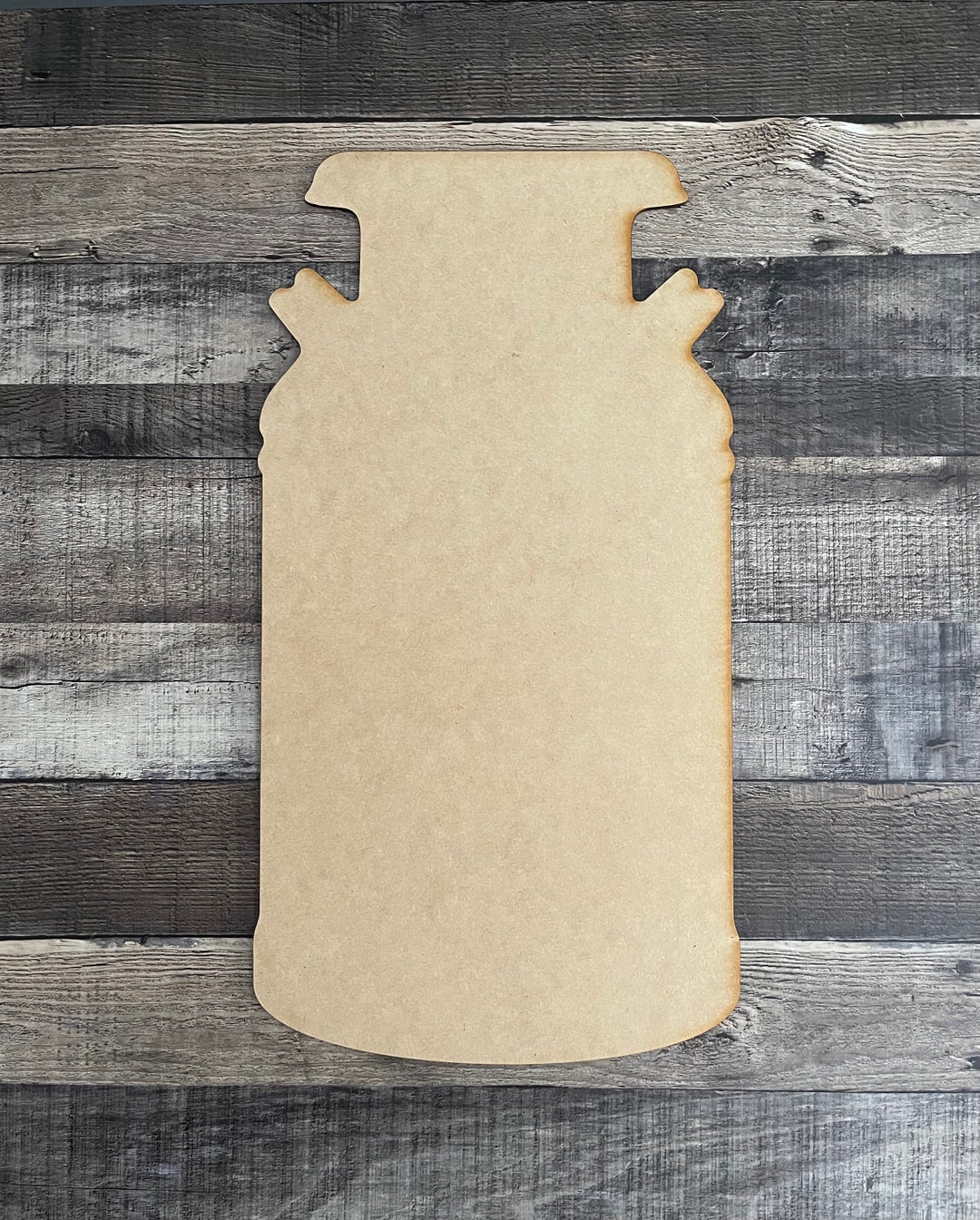MDF Farmhouse Milk Jug-can Cutout for Your Decorative Wall - Etsy