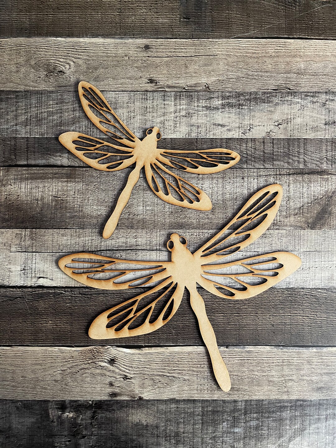 MDF 2 of Dragonfly Cutouts for Any of Your Decorative Wall - Etsy