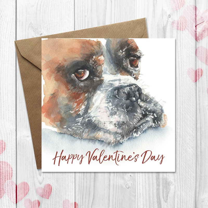 Valentines Card Boxer - Etsy UK