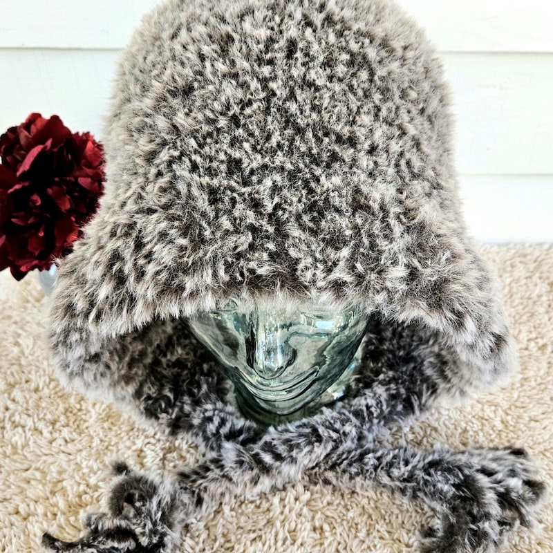 Brown Faux Fur Balaclava - Etsy