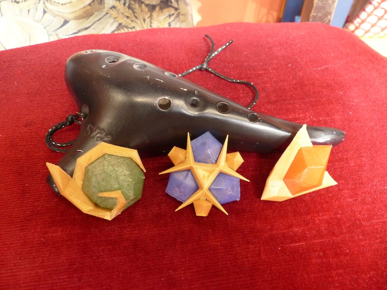 Spiritual Stones: Kokiri Emerald + Goron's Ruby + Zora's Sapphire ...