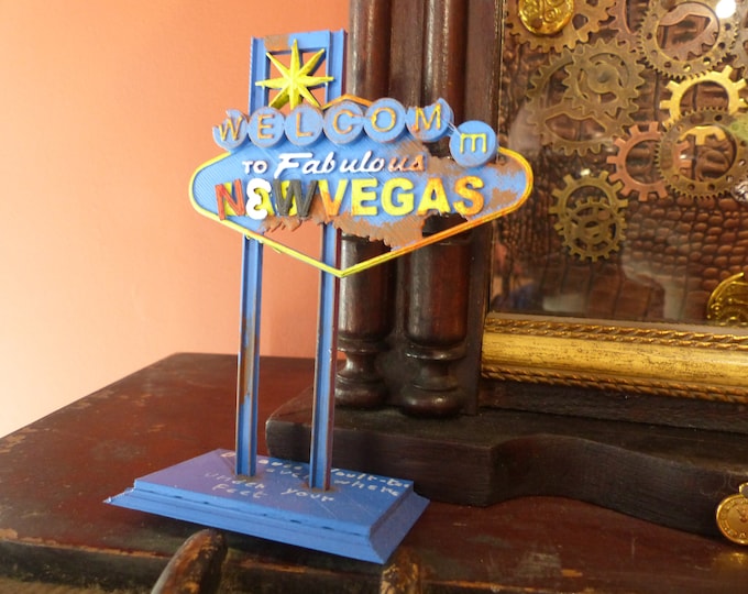 Fallout New Vegas 3D Printed Sign - Etsy