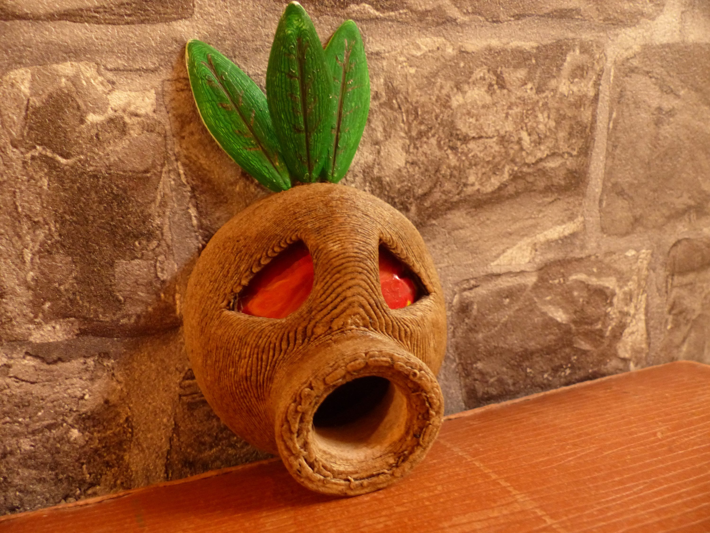 Wooden Deku Mask (zelda) - Etsy