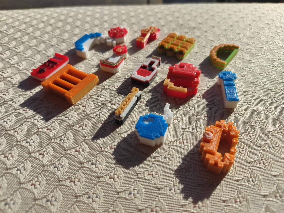 8 Bit-style Zelda Nes Inventory With Detachable Objects - Etsy