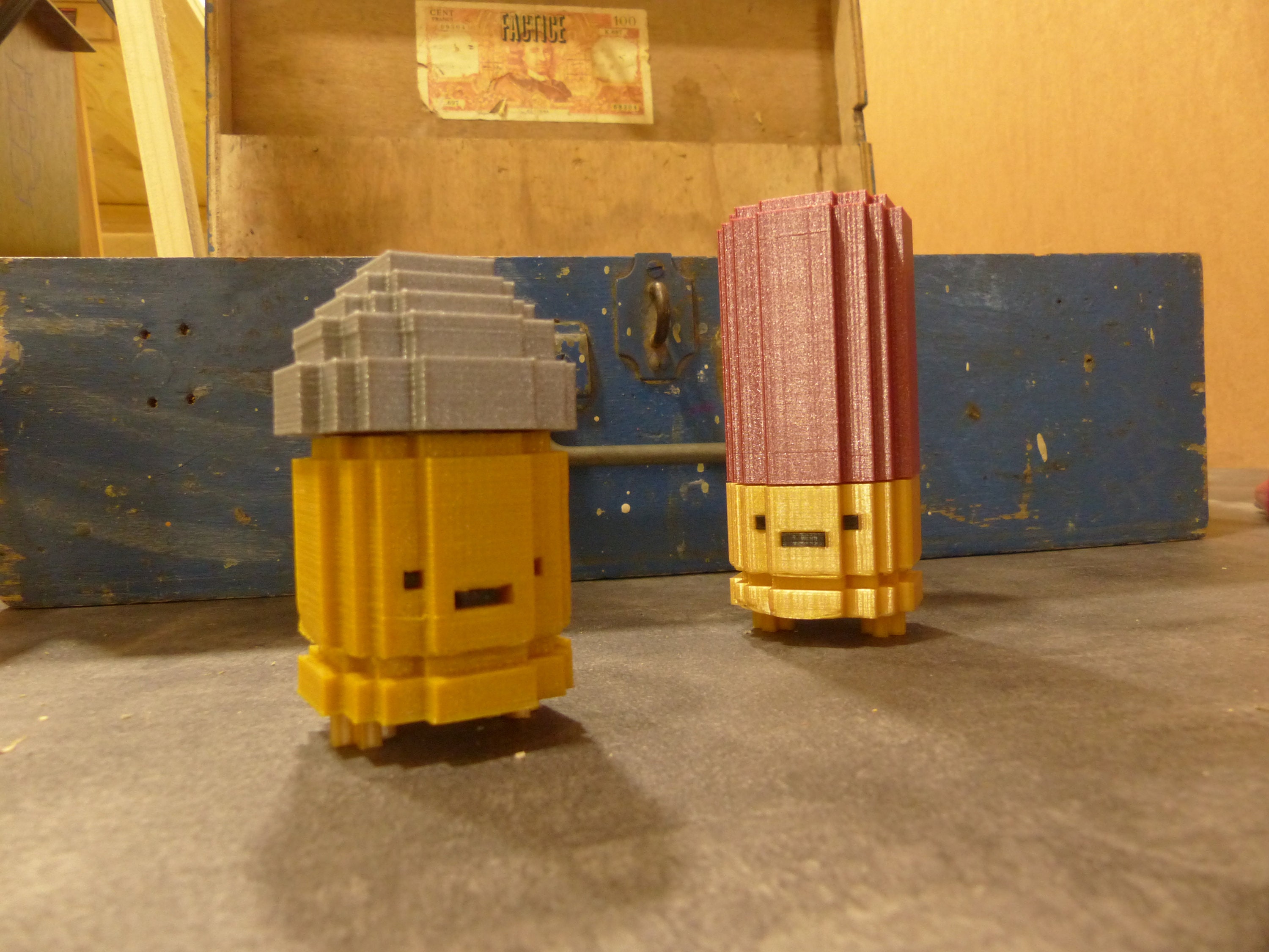 Voxel-style Shotgun Kin and Bullet kin Enter the Gungeon | Etsy