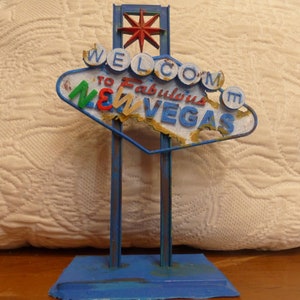 3D Printed New Vegas Sign (fallout New Vegas) - Etsy