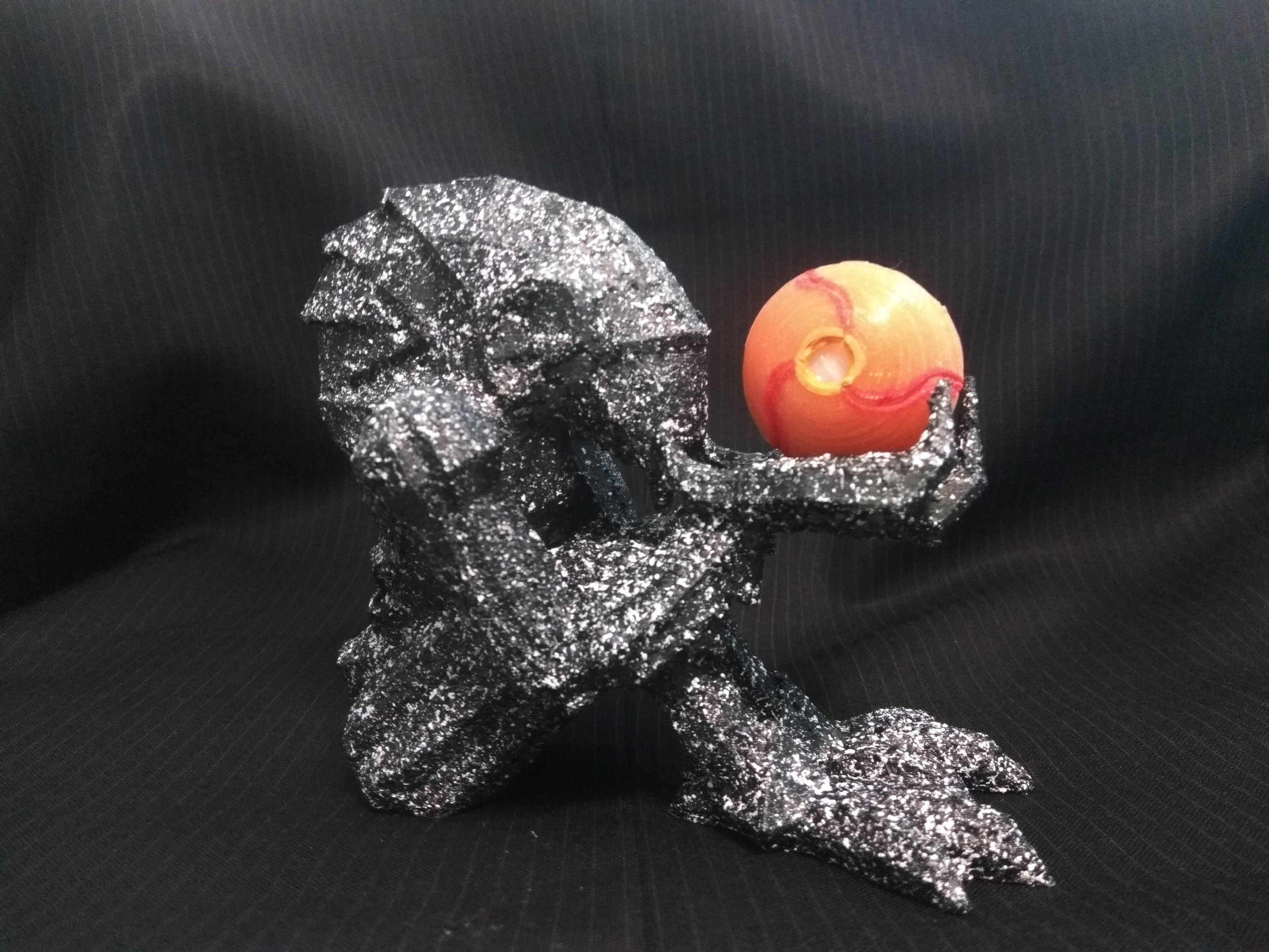 Chozo Statue With Morph Ball | Etsy
