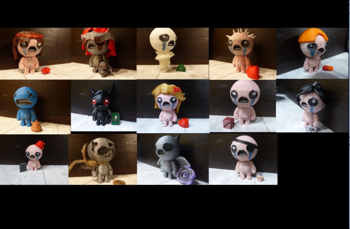 Buy All Binding of Isaac Repentance Characters Figures Online in India ...