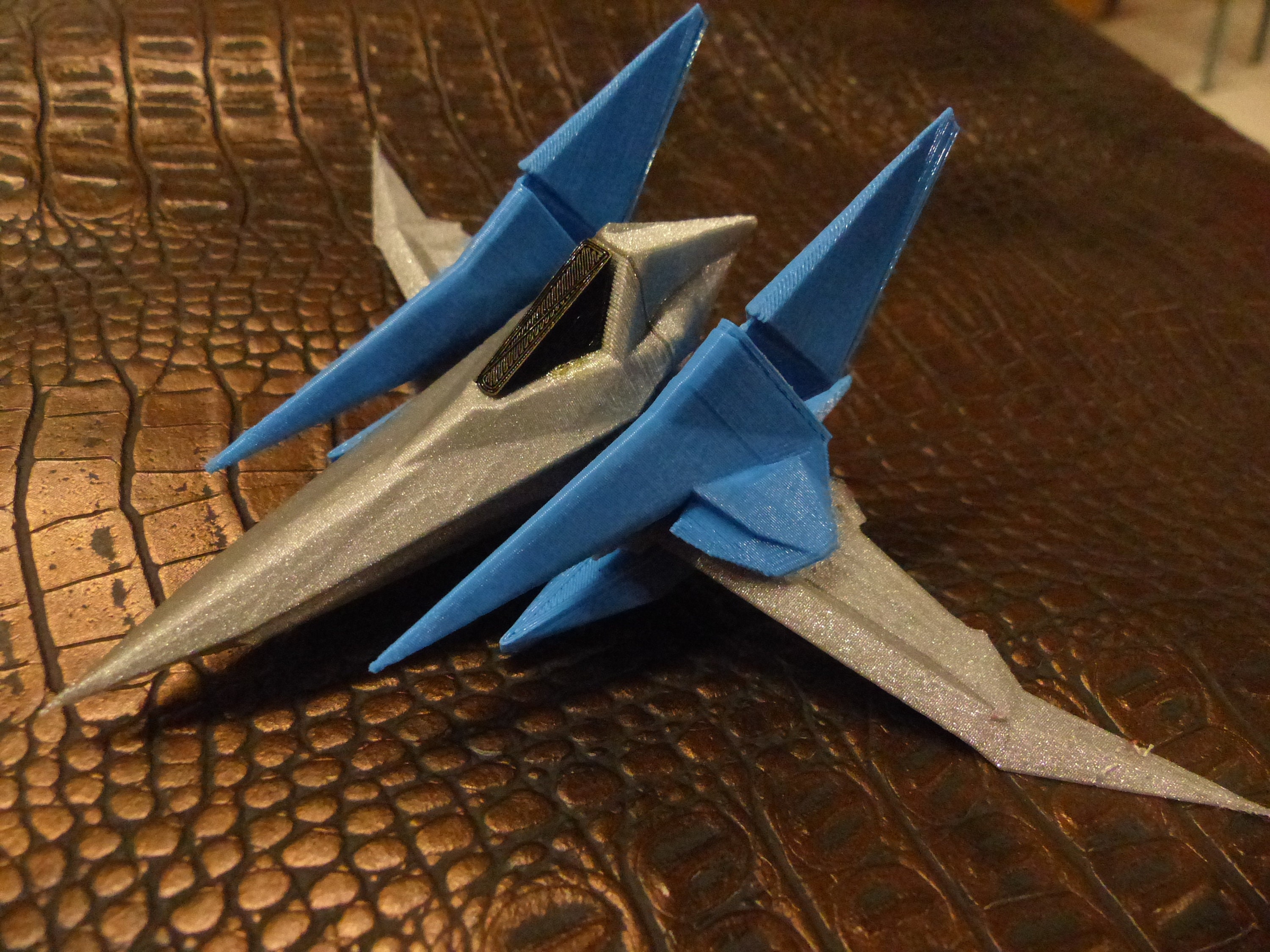 3d-printed Arwing and Wolfen Spaceships star Fox / Star Wing - Etsy ...