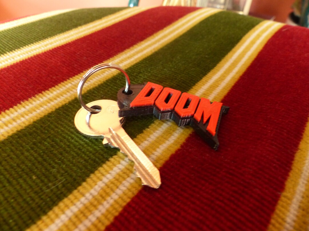 Doom Keychain - Etsy