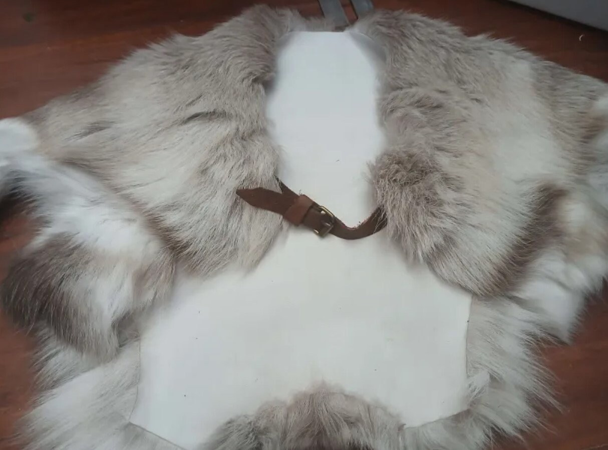 Genuine REINDEER Pelt Cloak - Etsy