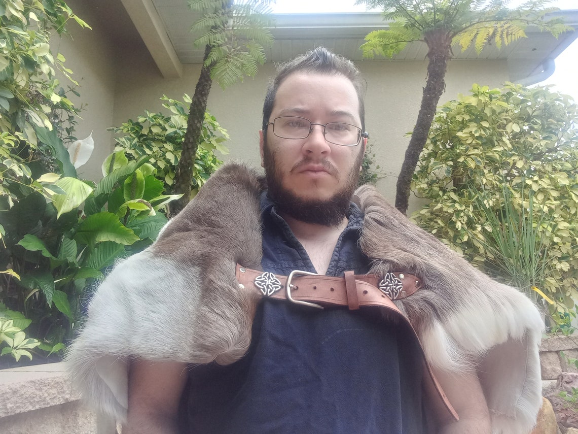 Genuine REINDEER Pelt Cloak - Etsy