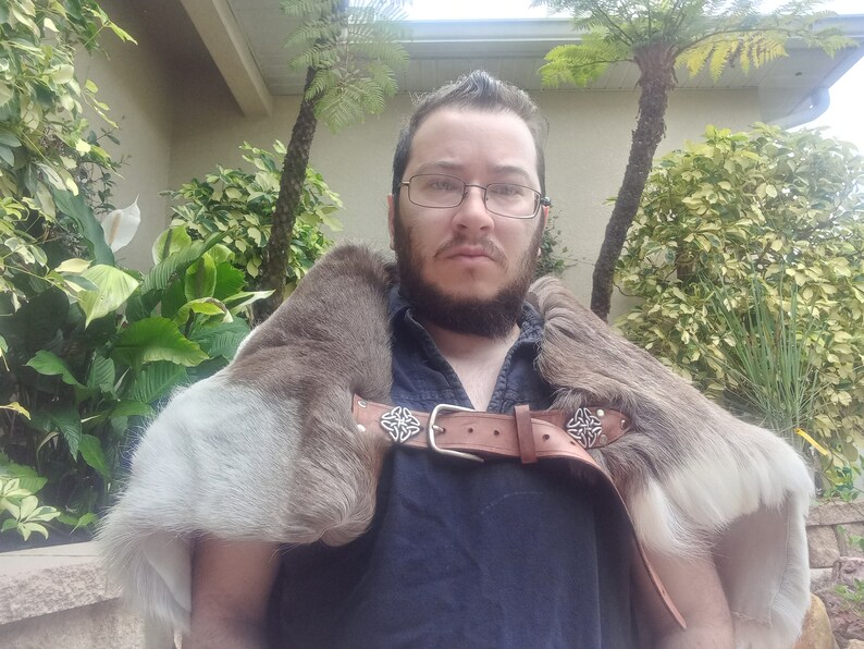 Genuine REINDEER Pelt Cloak - Etsy