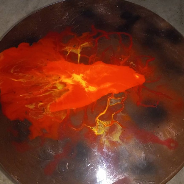 Resin Lava Table - Etsy