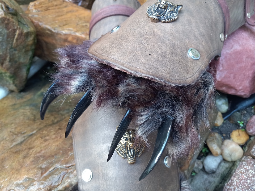 Viking Wolf Claw Gauntlets - MADE TO ORDER - Etsy