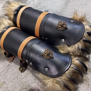 Viking Wolf Claw Gauntlets - MADE TO ORDER - Etsy