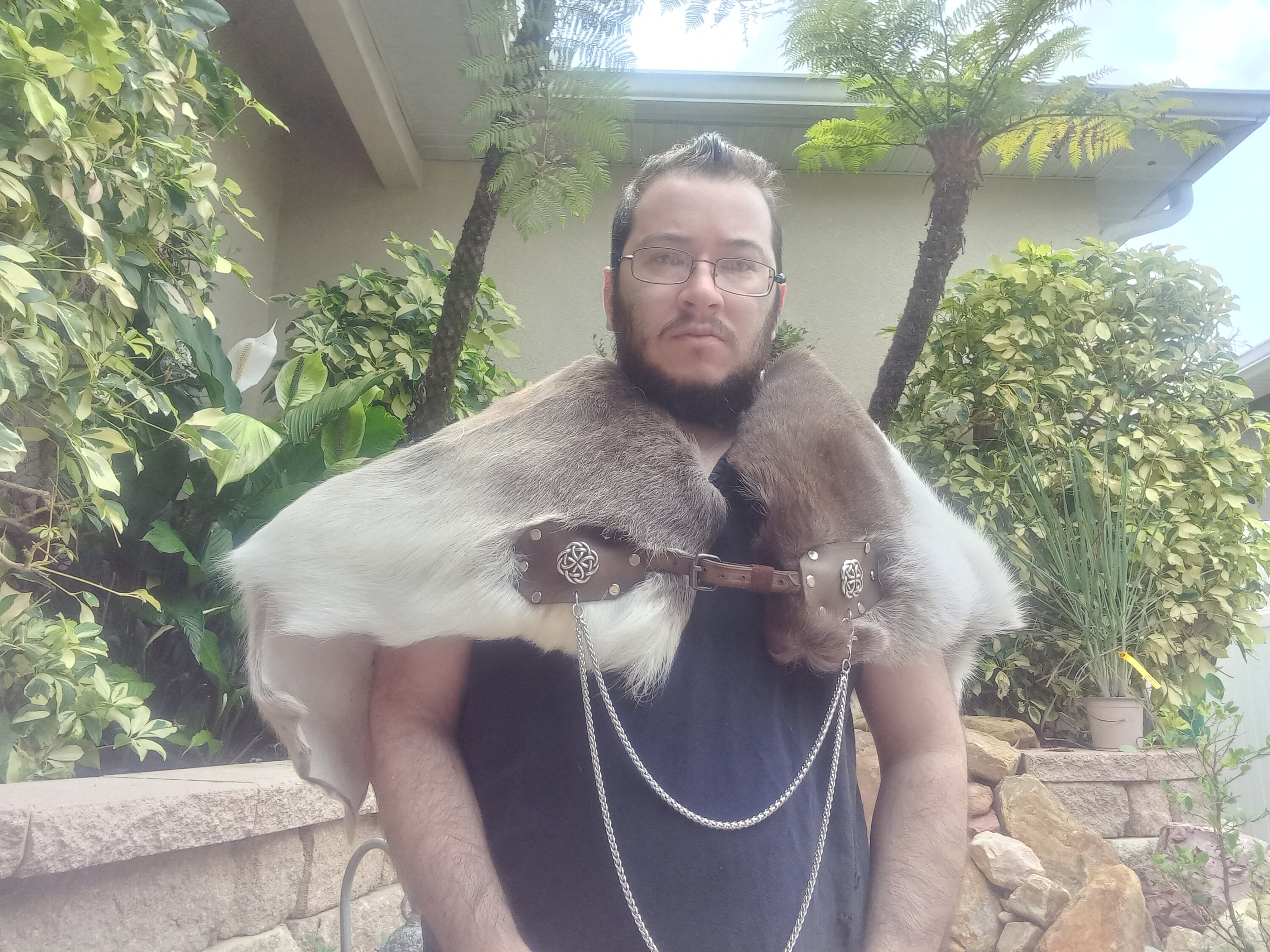 Genuine REINDEER Pelt Cloak - Etsy