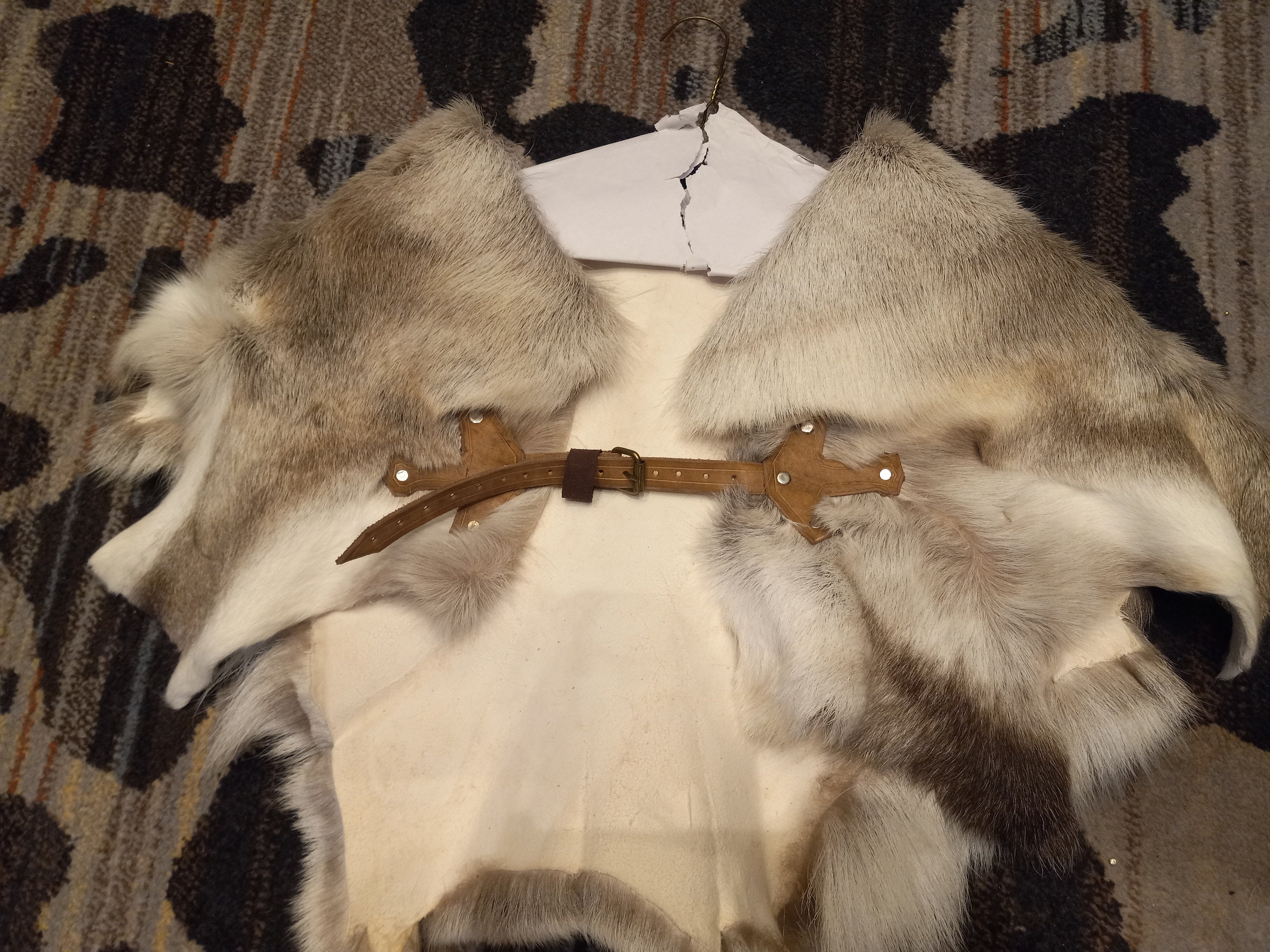 Genuine REINDEER Pelt Cloak - Etsy