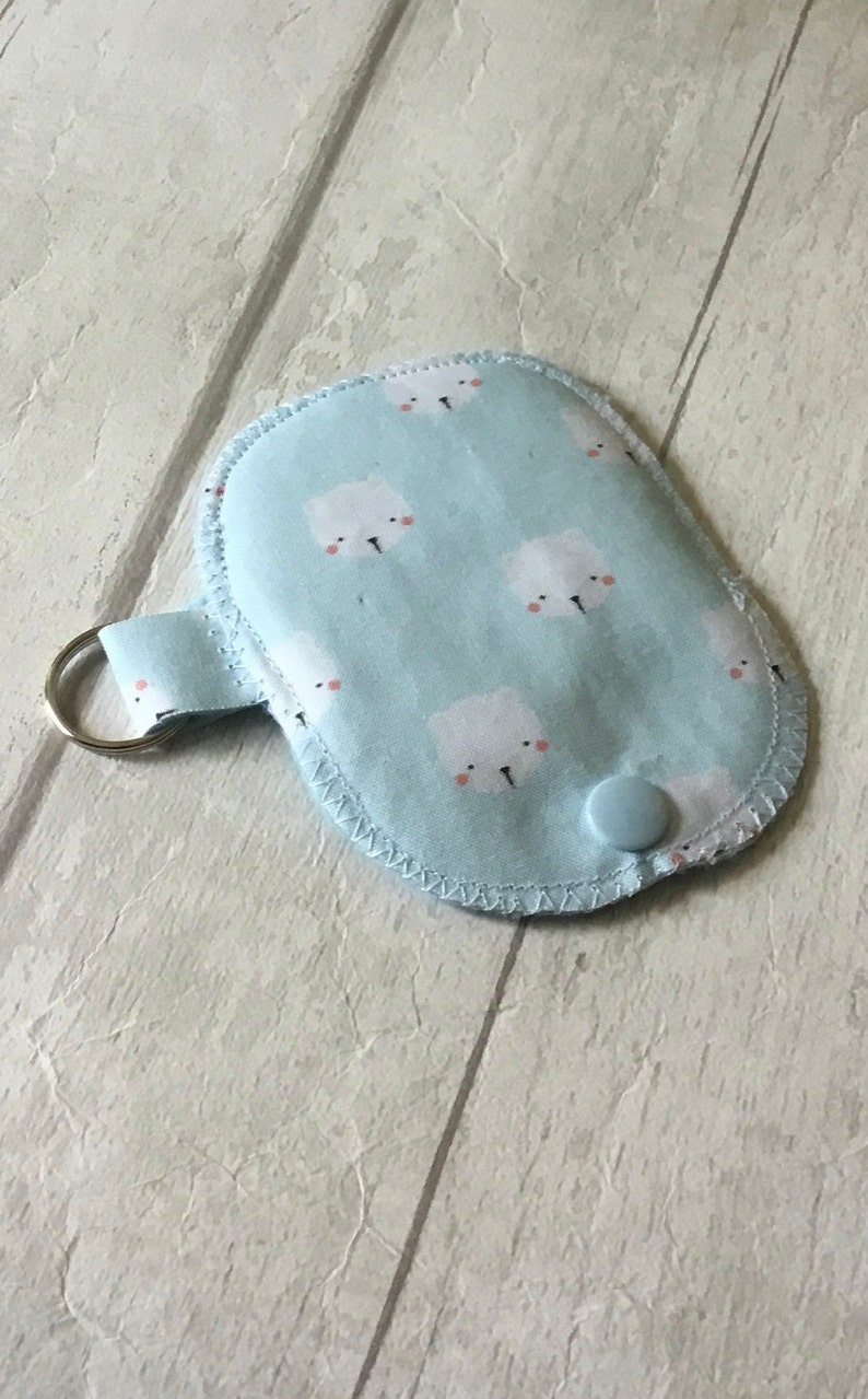 Tiny keychain pouch usb holder trolley token pouch air pod | Etsy