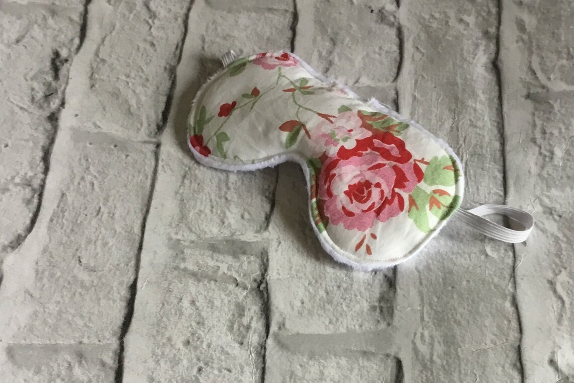 Cute Rose Sleep Mask Cotton Anniversary Gift Slumber Party - Etsy