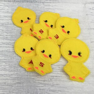 Five Little Ducks, Imaginary Play, Five Felt Ducks, Counting Game ...