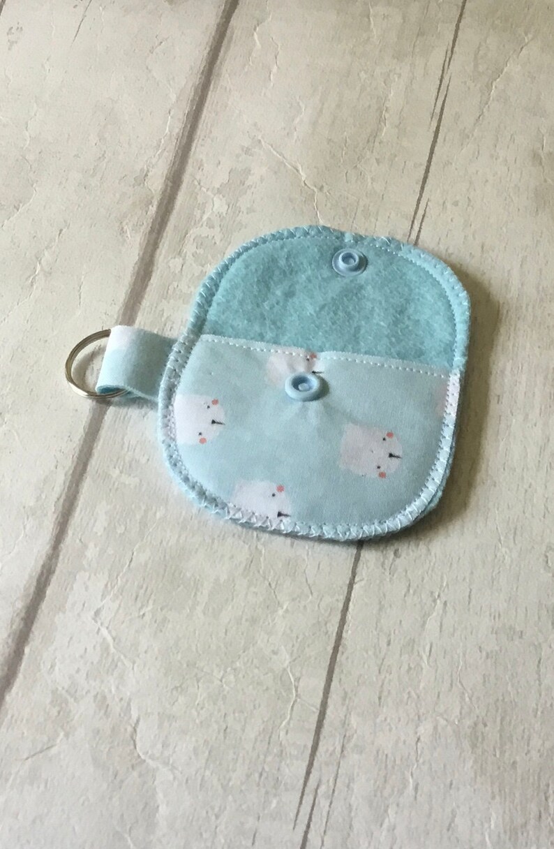 Tiny keychain pouch usb holder trolley token pouch air pod | Etsy