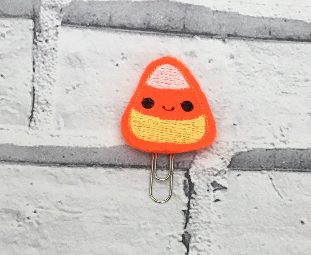 Candy Corn Feltie Felt Bookmark Halloween Themed Felt Candy - Etsy UK
