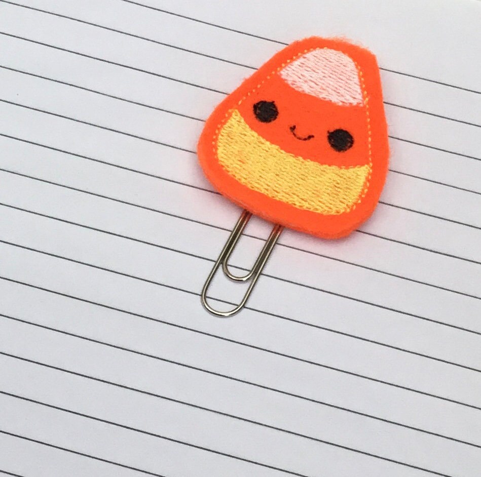 Candy Corn Feltie Felt Bookmark Halloween Themed Felt Candy - Etsy UK
