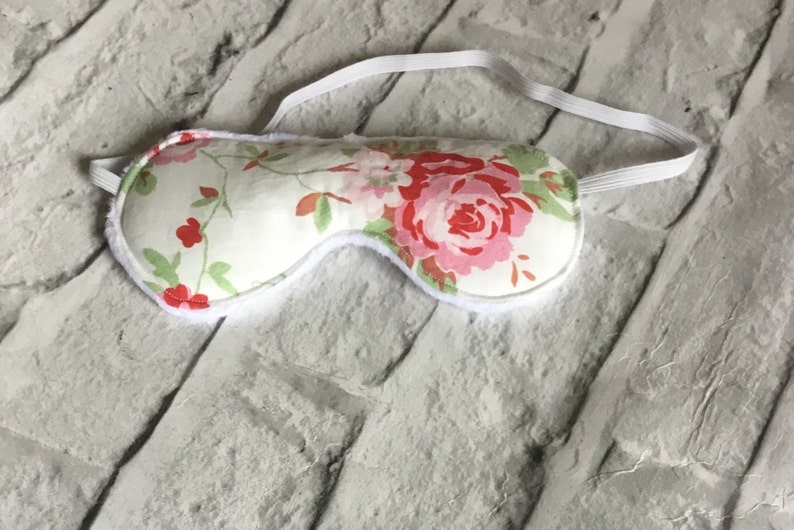 Cute Rose Sleep Mask Cotton Anniversary Gift Slumber Party - Etsy