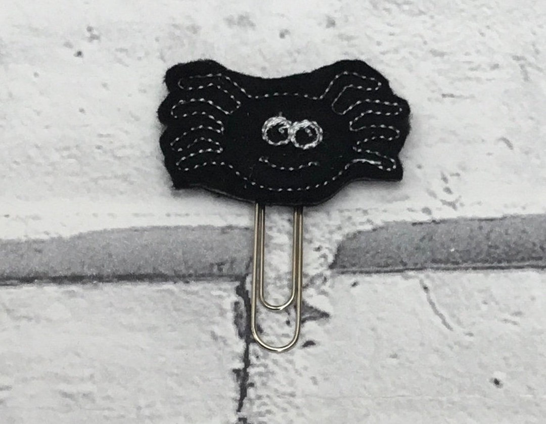 Felt Spider Bookmark Spider Feltie Halloween Themed Gift - Etsy UK