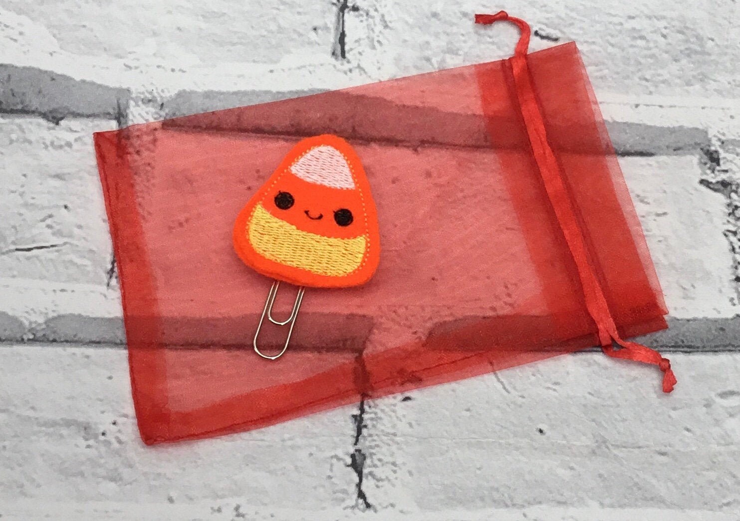 Candy Corn Feltie Felt Bookmark Halloween Themed Felt Candy - Etsy UK