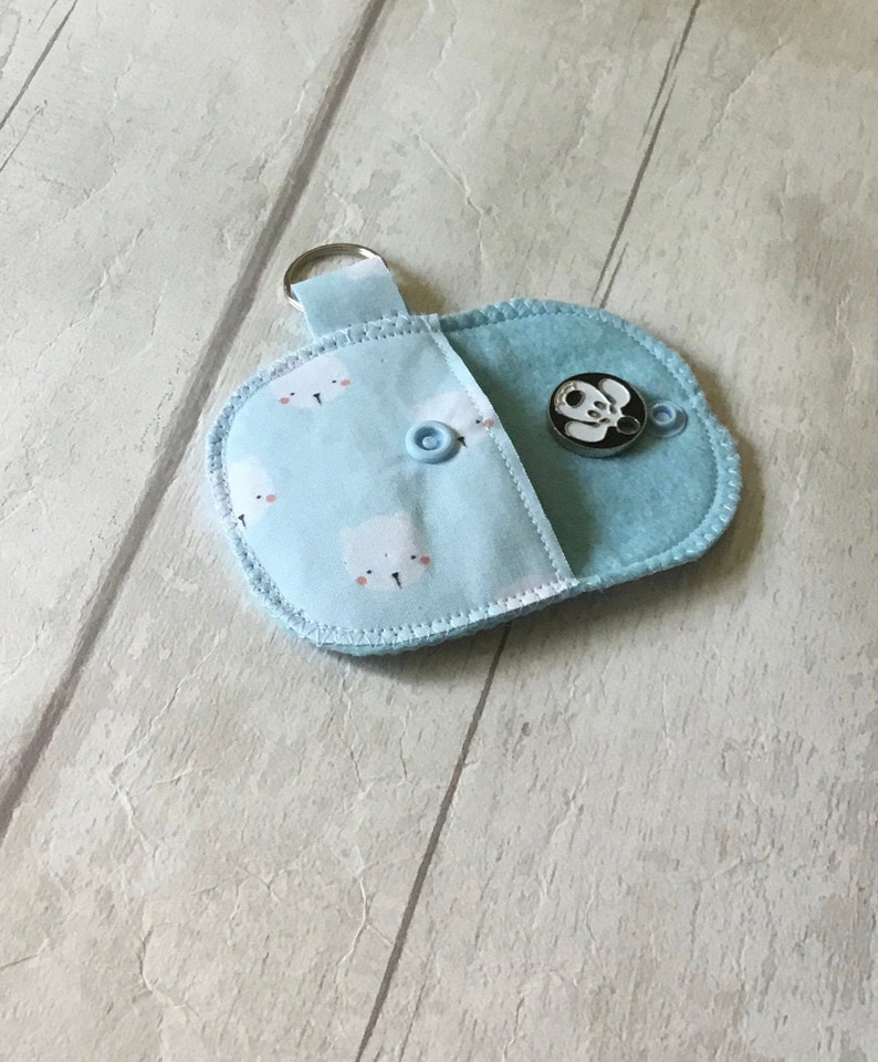 Tiny keychain pouch usb holder trolley token pouch air pod | Etsy