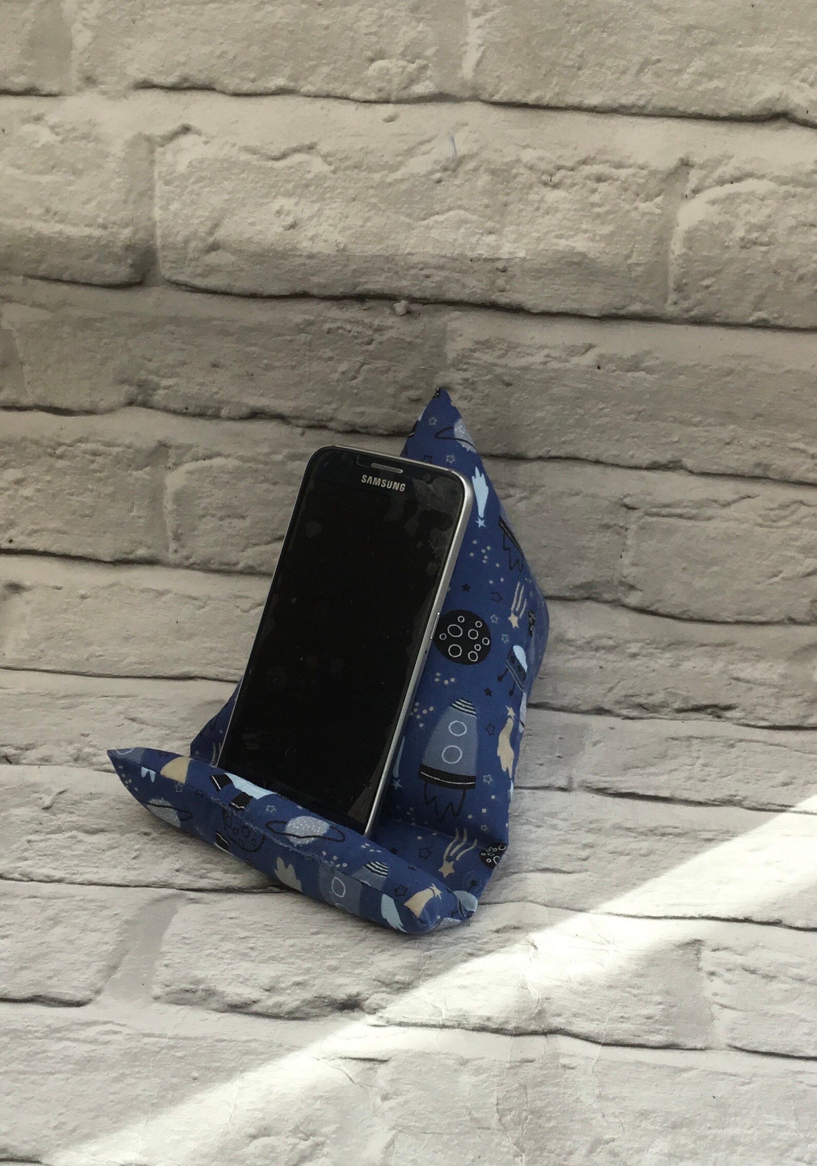 Fabric Phone Stand Galaxy Themed Gift Cell Phone Stand Tech - Etsy UK