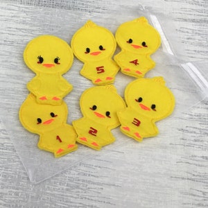 Five Little Ducks, Imaginary Play, Five Felt Ducks, Counting Game ...