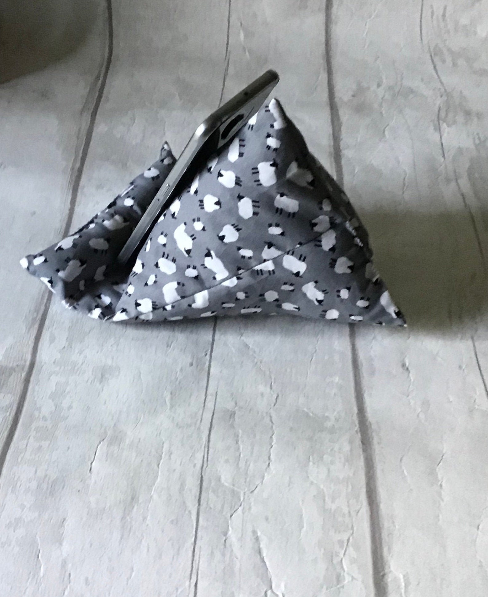 Mobile phone stand sheep phone beanie sheep themed kindle | Etsy