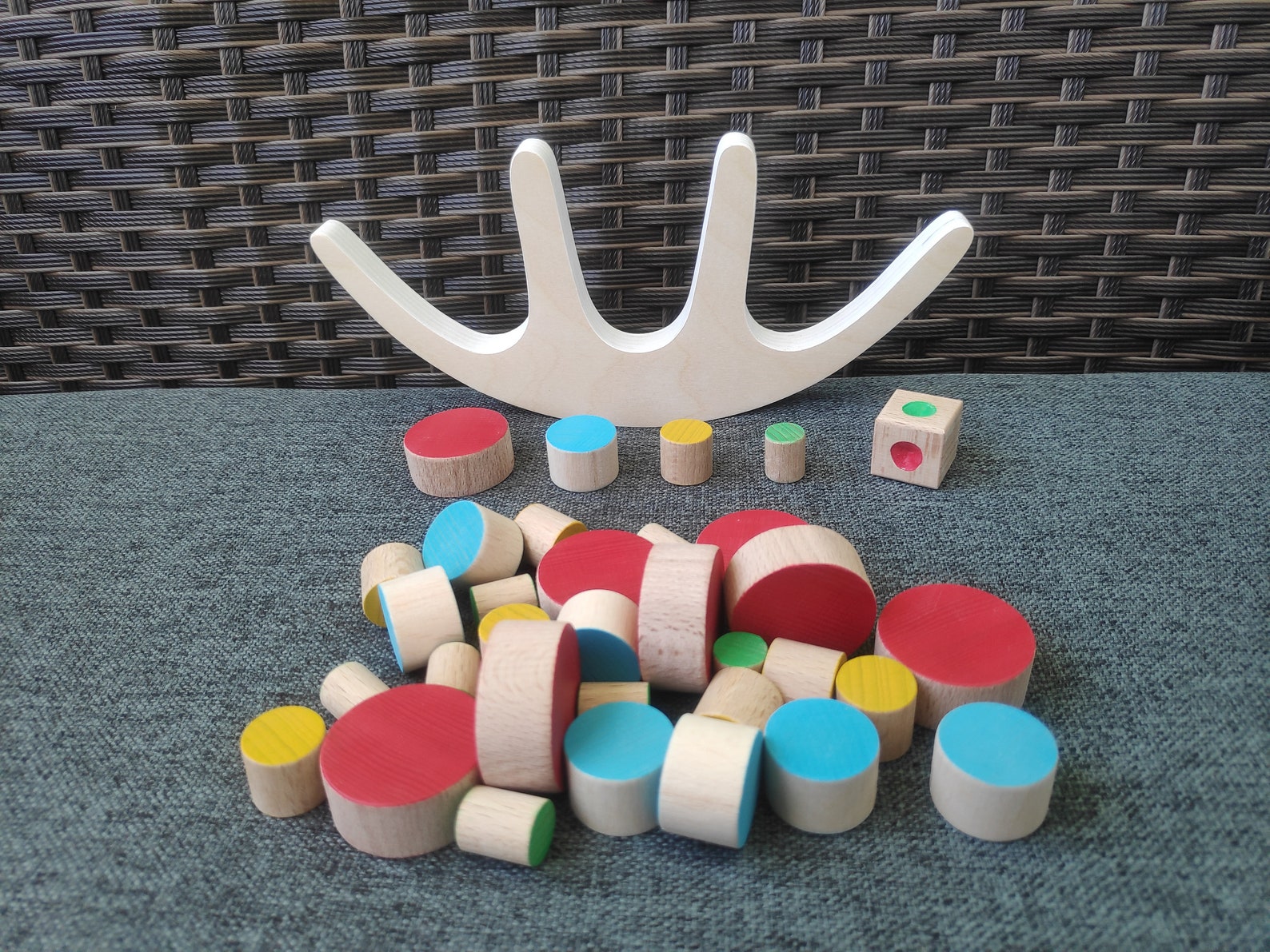 Wooden Balance Toy Montessori Toys Stacking Toy Balancing - Etsy