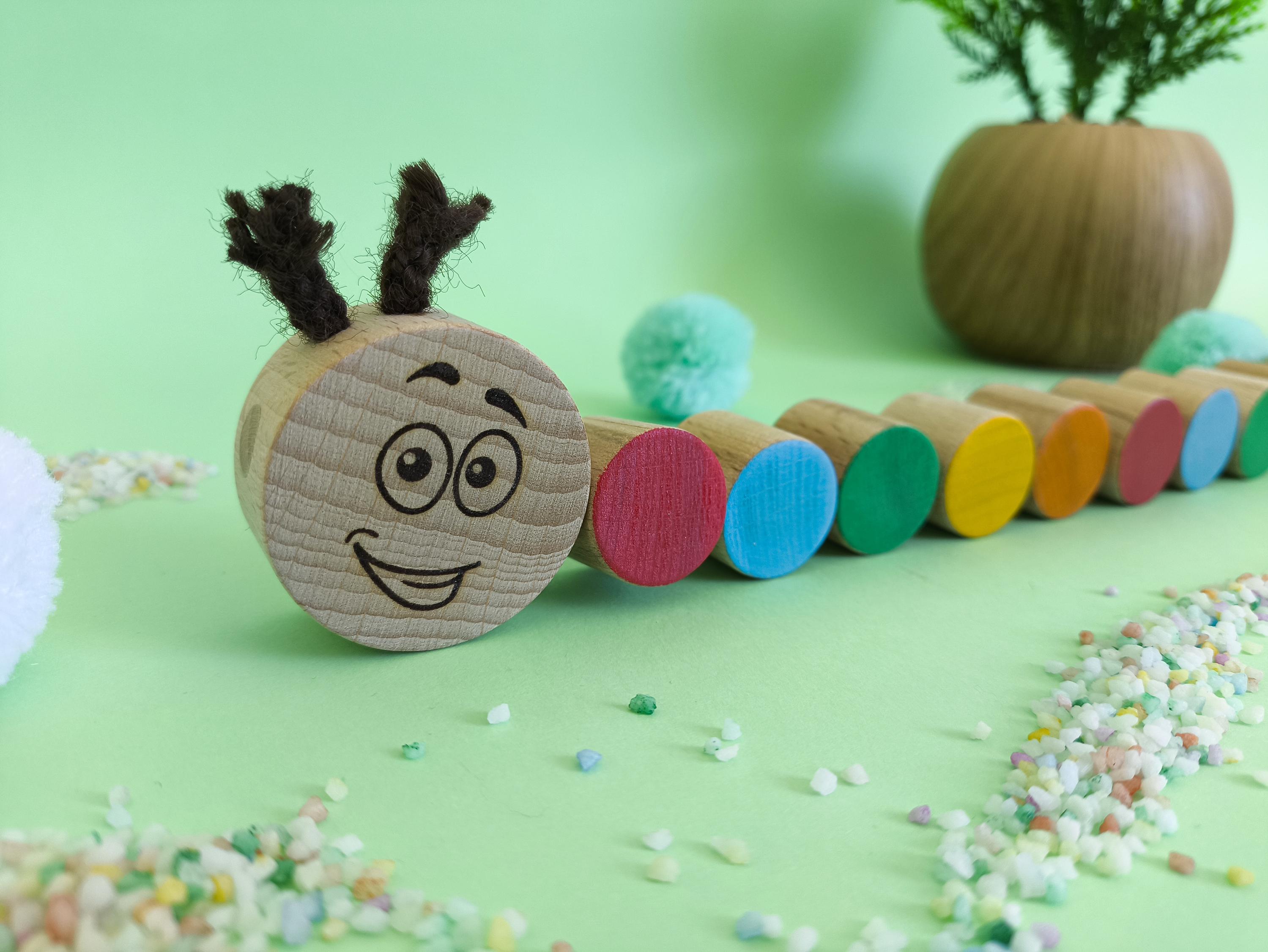 Sequencing Wooden Toy, Color Sequence Toy, Color Sequencing, Sequence ...