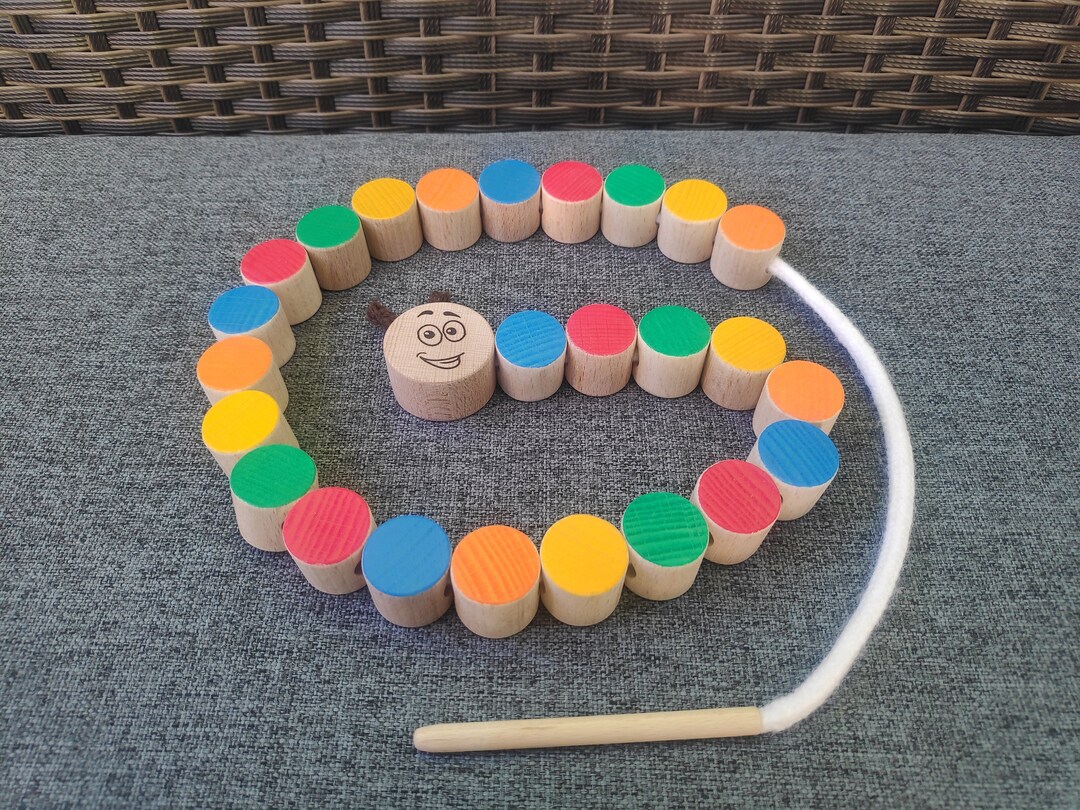Sequencing Wooden Toy, Color Sequence Toy, Color Sequencing, Sequence ...