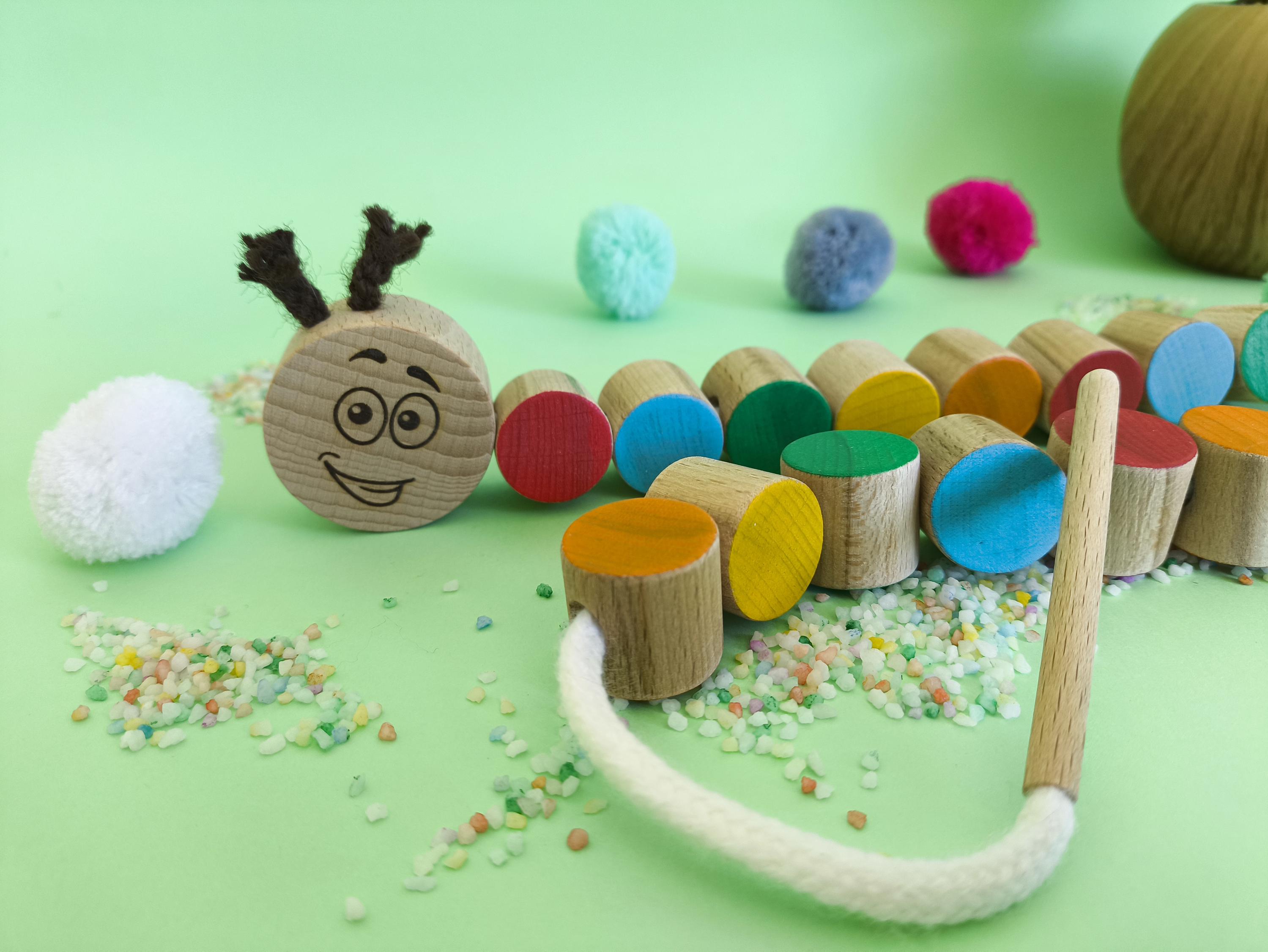 Sequencing Wooden Toy, Color Sequence Toy, Color Sequencing, Sequence ...