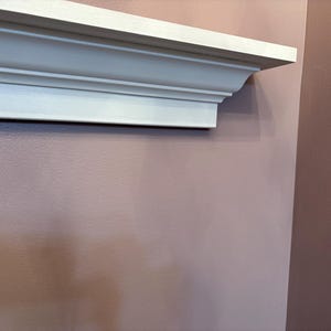 Unfinished Crown Molding Shelf - Etsy