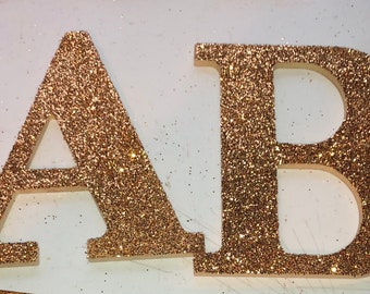 Glitter letters | Etsy