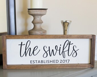 Painted wood signs | Etsy