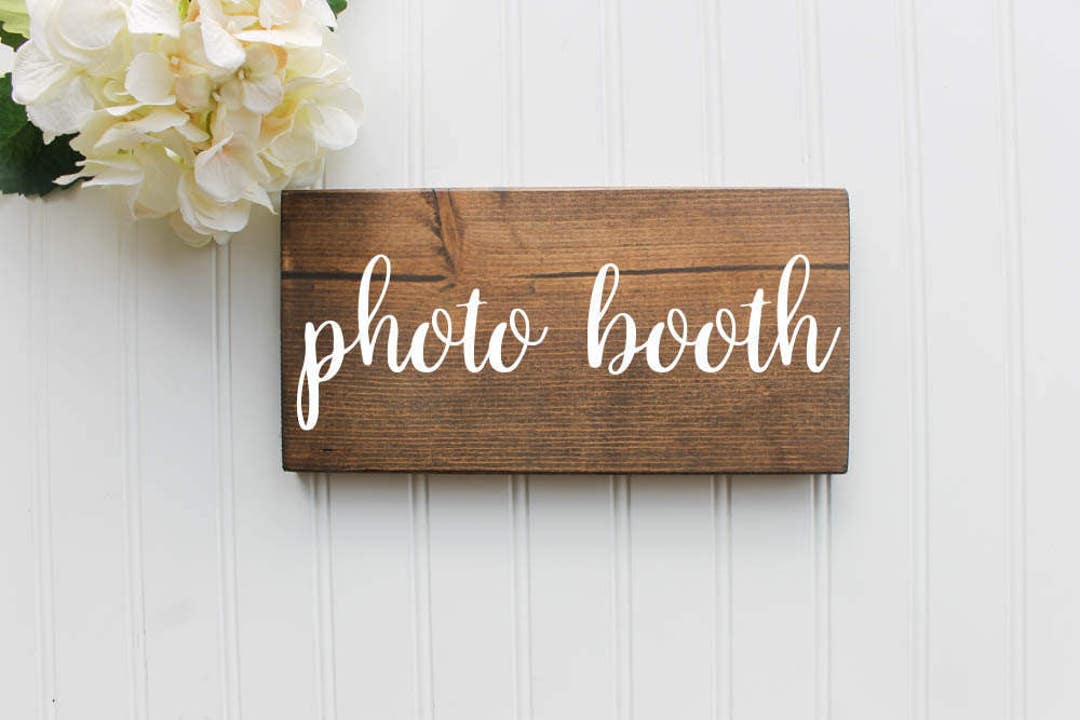 Wedding Photo Booth Sign| Photo Booth| Wedding Wooden Sign| Wood ...