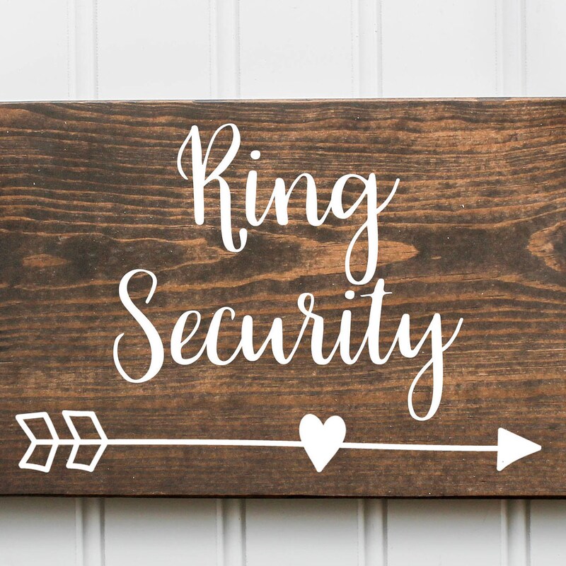 Ring Security Sign - Etsy