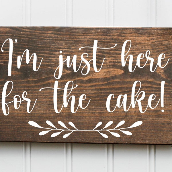 Wedding Cake Sign - Etsy