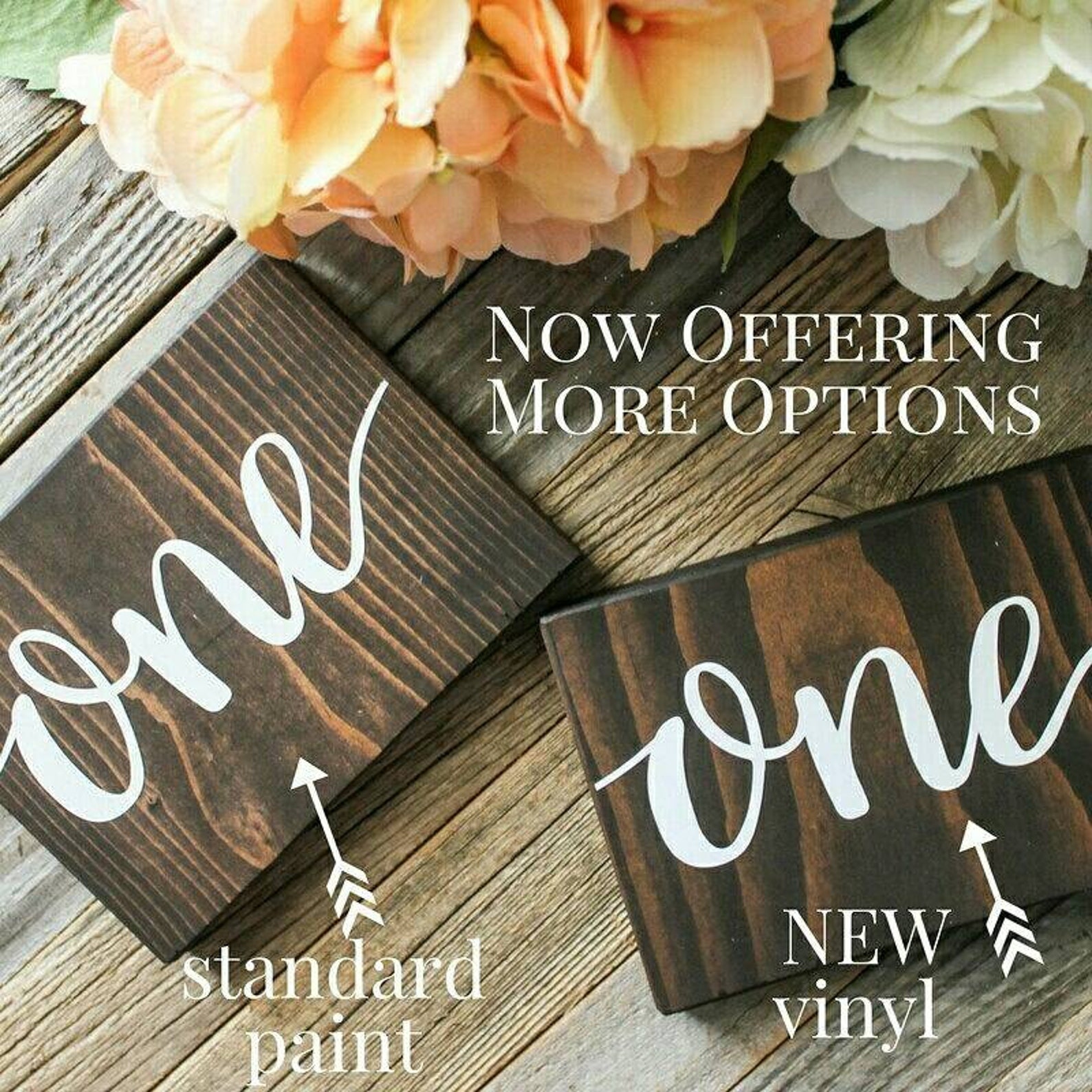 Rustic Wedding Table Numbers Rustic Wedding Decor Wooden - Etsy