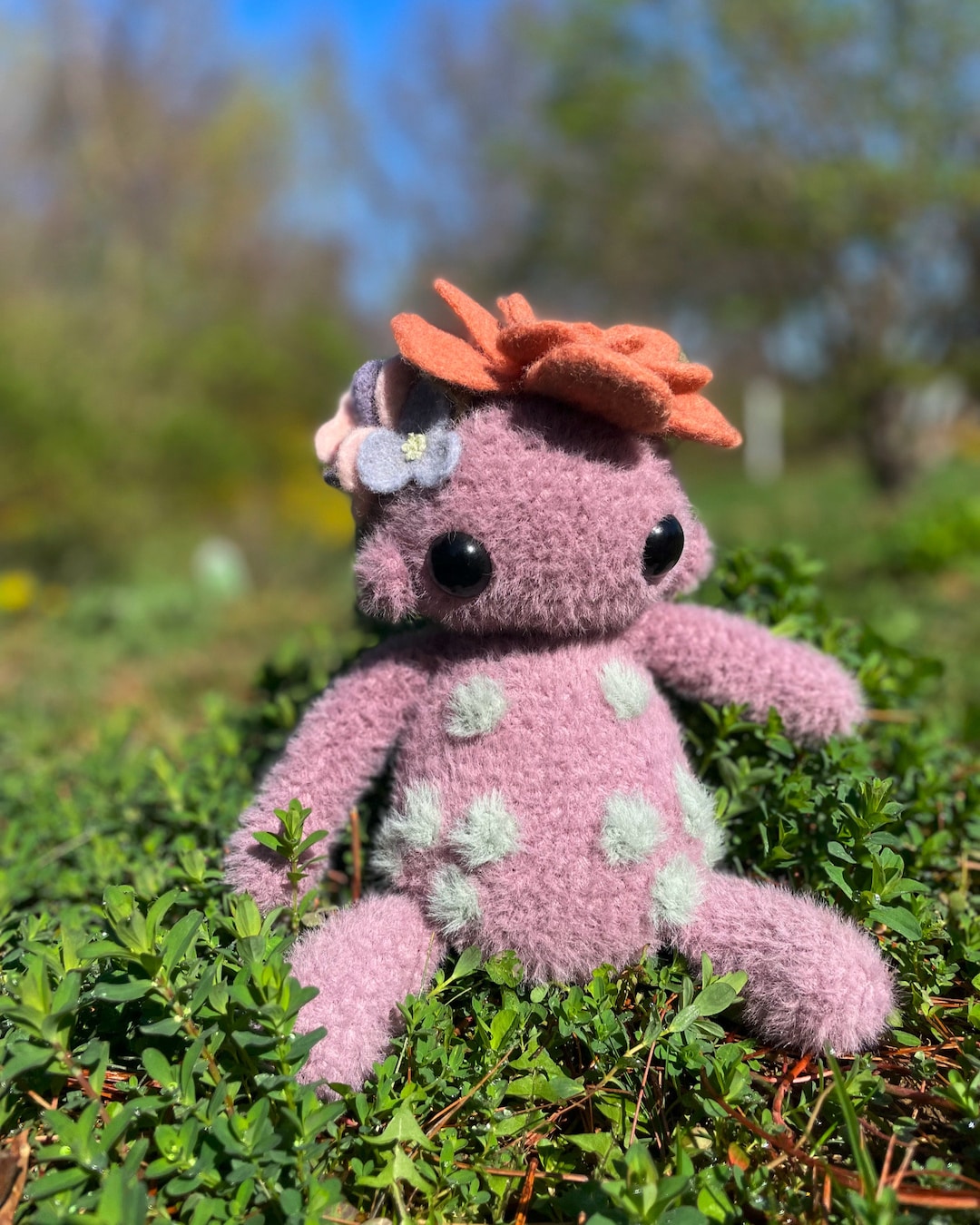 Flora Cottagecore Plushie - Ready to Ship - Etsy