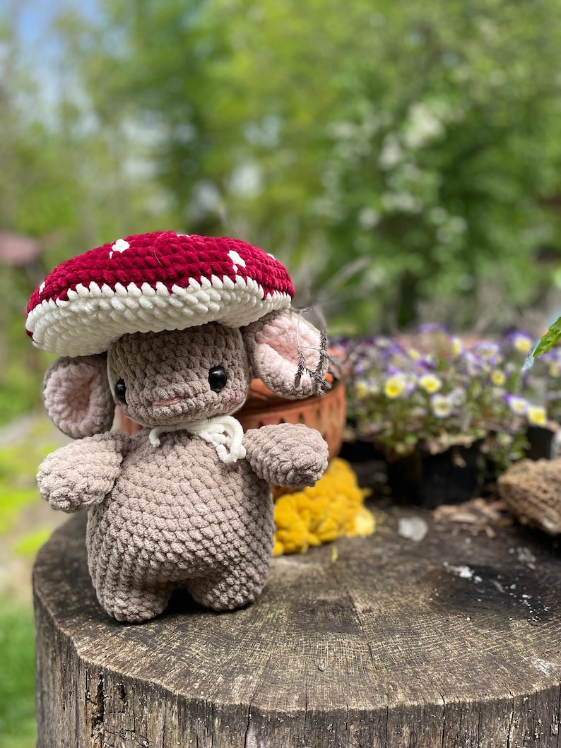 Cottagecore Mouse Plush - Custom Order - Etsy