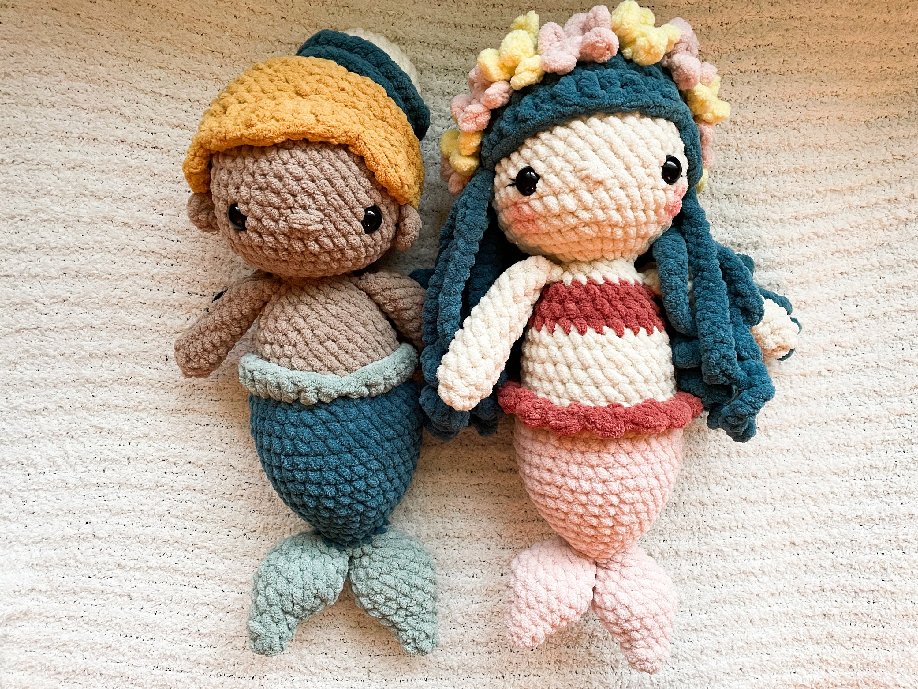 Mermaid Dolls Merbabies Stuffed Mermaids - Etsy